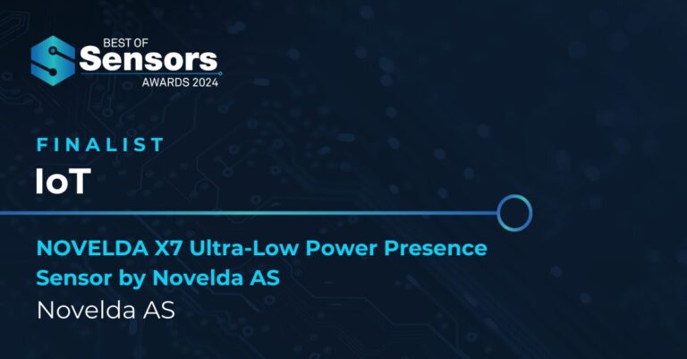 Novelda finalist for best of sensors award - NOVELDA